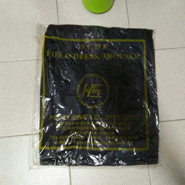 SCDF Trousers, Men's Fashion, Bottoms, Trousers on Carousell