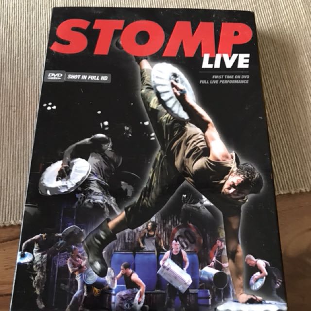Stomp Live DVD, Hobbies & Toys, Music & Media, CDs & DVDs on Carousell