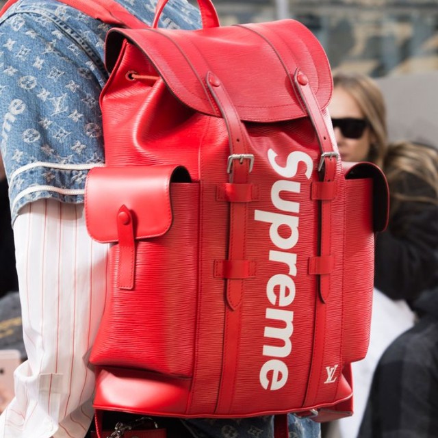Supreme lv bag store