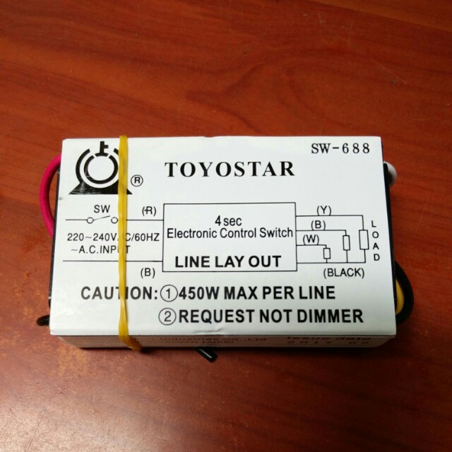 Toyostar SW-688, Furniture & Home Living, Bathroom & Kitchen Fixtures ...