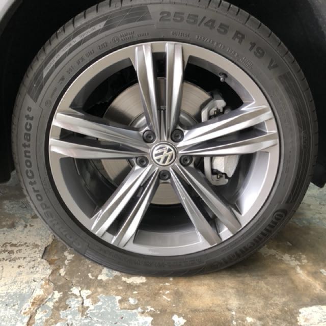 VW 19” ORIGINAL RLINE rims., Car Accessories on Carousell