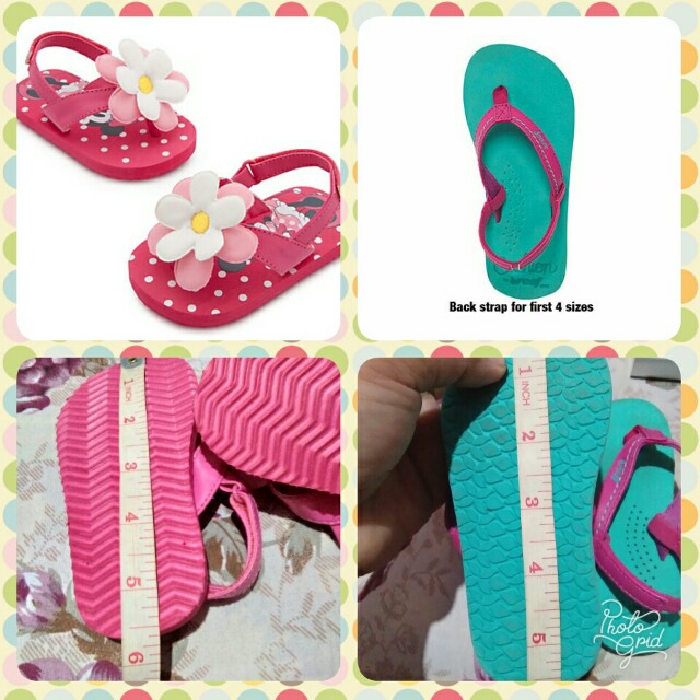 Disney&reef bundle, Babies & Kids, Babies & Kids Fashion on Carousell