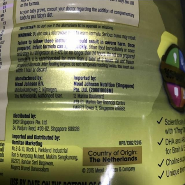 Enfa stage 1 Milk Powder (1.8kg), Babies & Kids, Nursing & Feeding ...