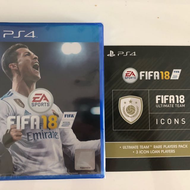 FIFA 18 with icon pack, Video Gaming, Video Games, Xbox on Carousell