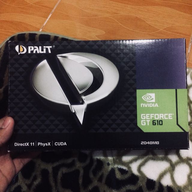 PALIT NVIDIA GEFORCE GT 610 2GB DDR3, Computers & Tech, Parts ...
