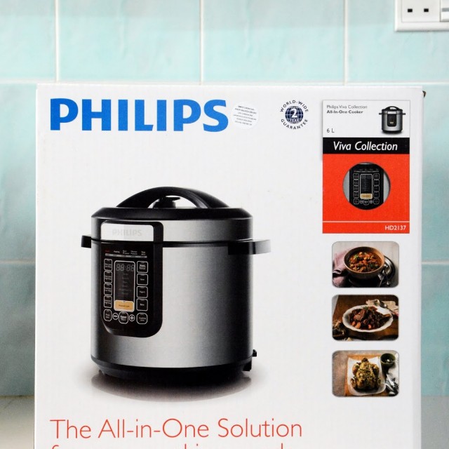 Philips Pressure Cooker All in One, TV & Home Appliances, Kitchen ...
