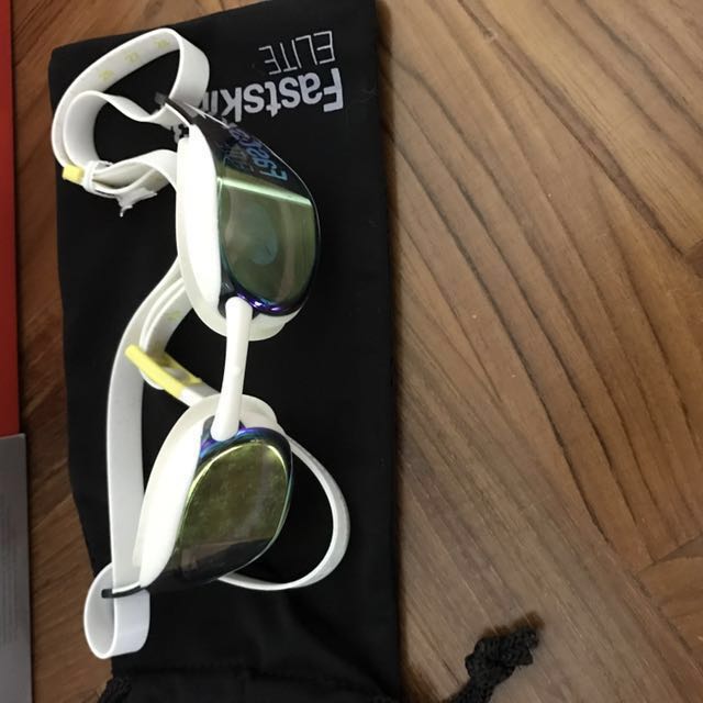 Speedo Fastskin3 Elite goggle (white), Sports Equipment, Sports & Games ...