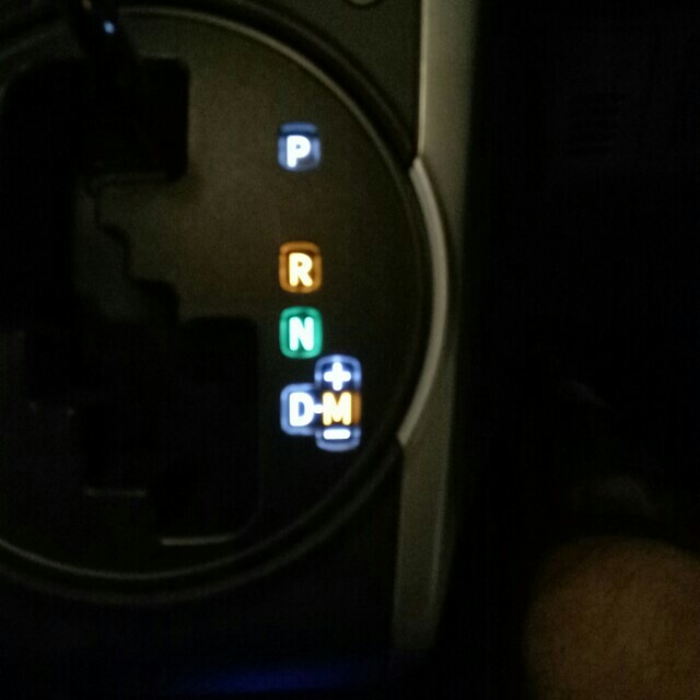 Toyota Wish gear shift panel Led change, Car Accessories on Carousell