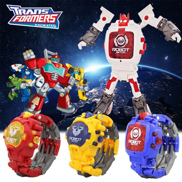 2 in 1 Transformer Watch & Toys, Hobbies & Toys, Toys & Games on Carousell