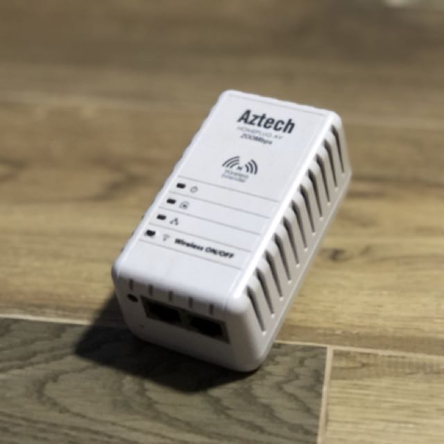 Aztech Homeplug AV 200MBPS, Computers & Tech, Parts & Accessories ...