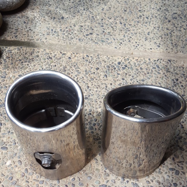 Civic FD Muffler Trim, Car Accessories on Carousell