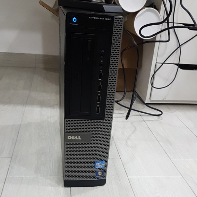 Dell Office Desktop Computer PC with 17 inch monitor (Optiplex 990 ...
