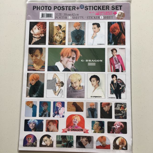 G DRAGON posters, Hobbies & Toys, Memorabilia & Collectibles, Fan ...