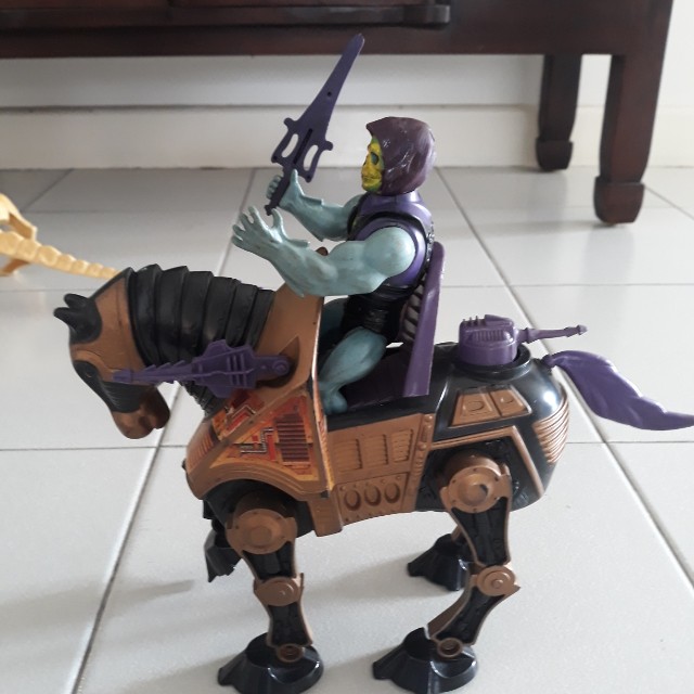 He-man MOTU Night Strider w/Battle Armor Skeletor VINTAGE 80s, Hobbies ...