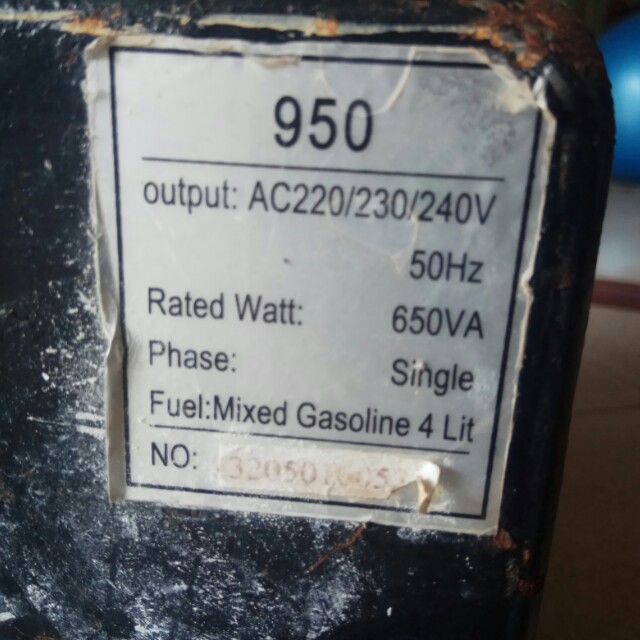 LT950 Generator, TV & Home Appliances, Irons & Steamers on Carousell