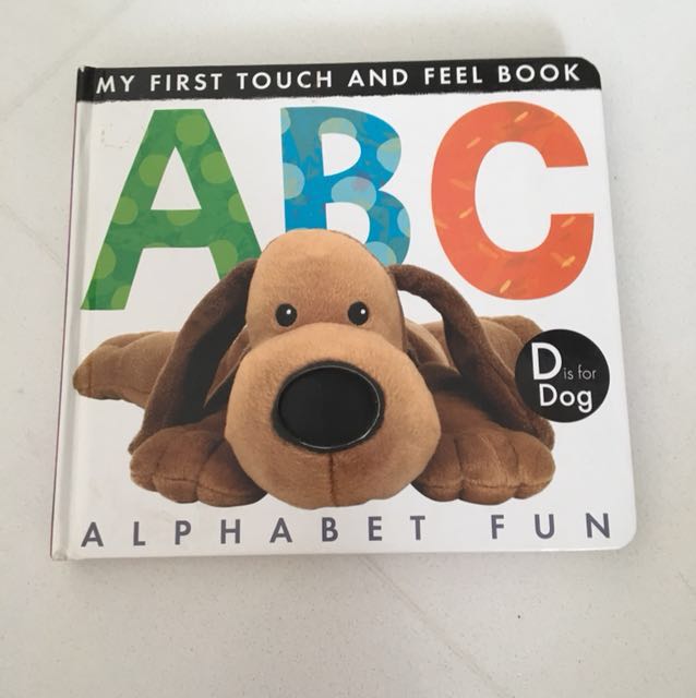 My first touch and feel book ABC Alphabet fun, Hobbies & Toys, Books ...