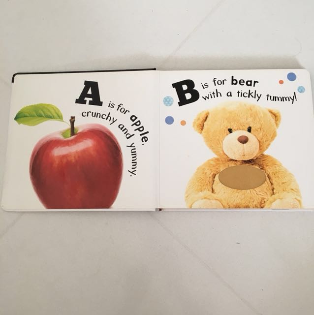 My first touch and feel book ABC Alphabet fun, Hobbies & Toys, Books ...