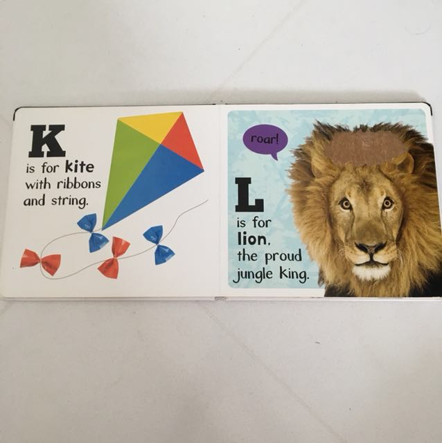 My first touch and feel book ABC Alphabet fun, Hobbies & Toys, Books ...