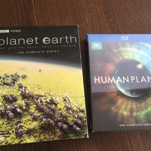 Planet earth & Human Planet DVD Set, Hobbies & Toys, Music & Media, CDs ...
