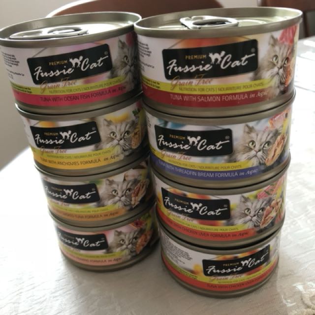 Premium Fussie Cat 80g canned, Pet Supplies, Pet Food on Carousell