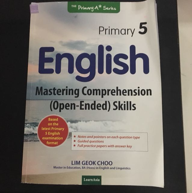 Primary 5 English Grammar and Comprehension Skills books, Hobbies ...