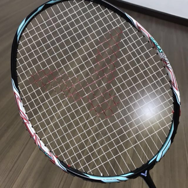 Victor Jetspeed 10 Badminton Racket, Sports Equipment, Sports & Games ...