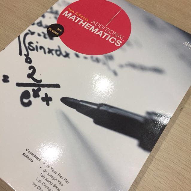 Amath Additional Math 9th Edition Shinglee Text Book, Hobbies & Toys ...