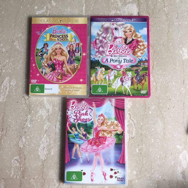 Barbie Kids DVD, Hobbies & Toys, Music & Media, CDs & DVDs on Carousell