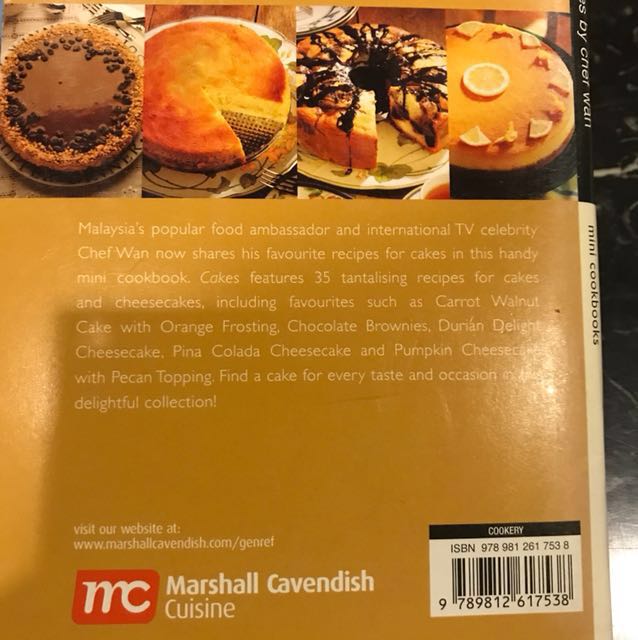 Chef Wan Cakes (35 easy-to-follow recipes), Hobbies & Toys, Books ...