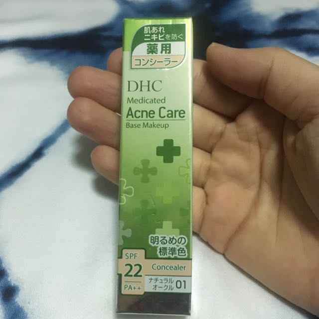 DHC Medicated Acne Care Concealer - Shade 01, Beauty & Personal Care ...