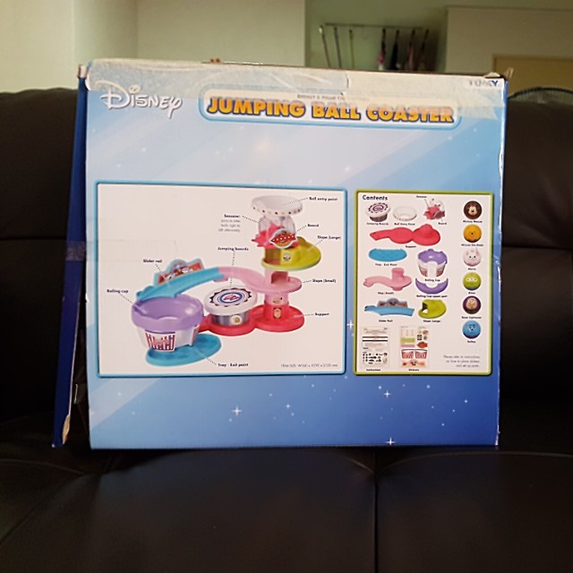 Disney & Pixar characters Jumping Ball Coaster, Hobbies & Toys, Toys ...