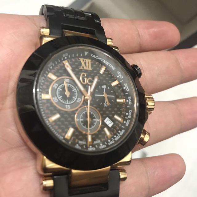 GC original guess fullset, Fesyen Pria, Jam Tangan di Carousell