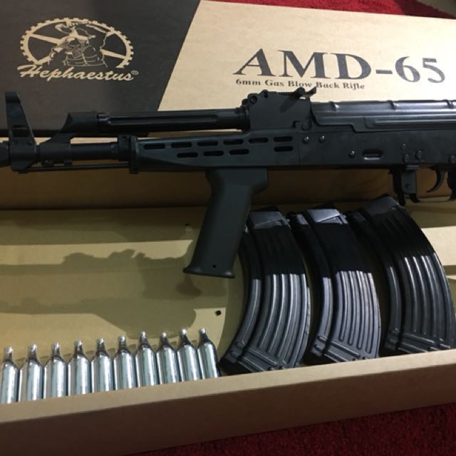 Hephaestus GHK AMD-65 GBB airsoft, 寵物用品, 寵物家品及其他 - Carousell