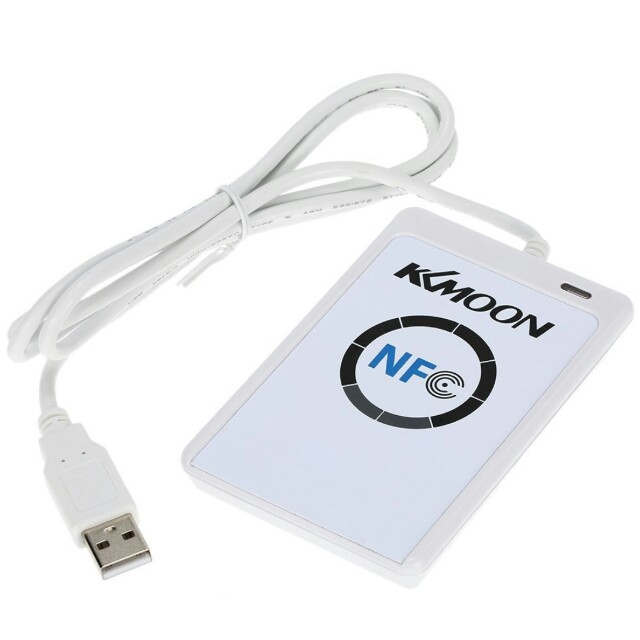 KKmoon NFC ACR122U RFID Contactless Smart Reader & Writer/USB + SDK ...