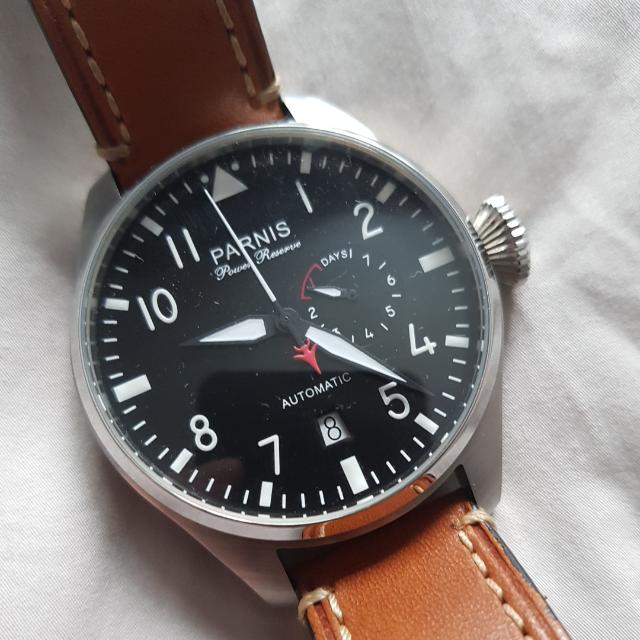 Parnis Pilot Watch, Men's Fashion, Watches & Accessories, Watches on ...