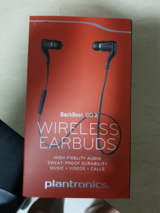 Plantronics Backbeat Go 2, Audio, Headphones & Headsets on Carousell