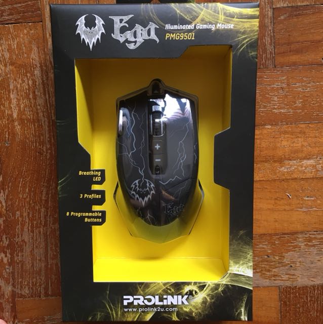 Prolink Illuminated Gaming Mouse pmg9501, Computers & Tech, Parts ...