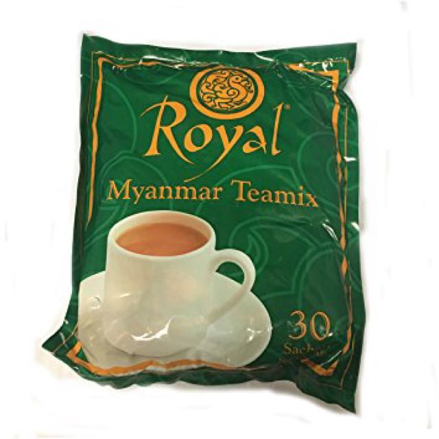 Royal Myanmar Milk Tea 30 Sachets, Health & Nutrition, Health ...