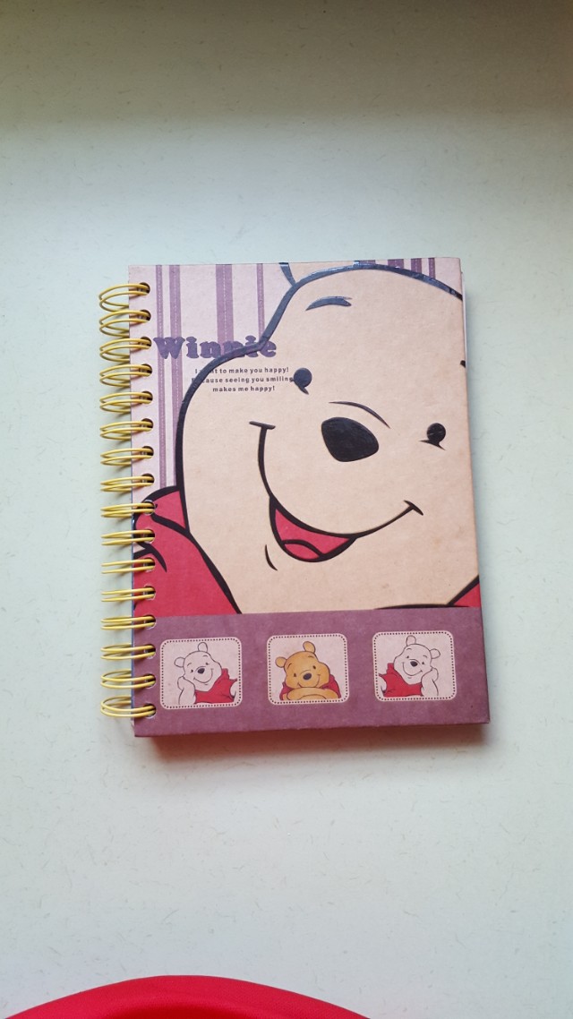 Winnie the Pooh Notebook, Hobbies & Toys, Stationery & Craft ...