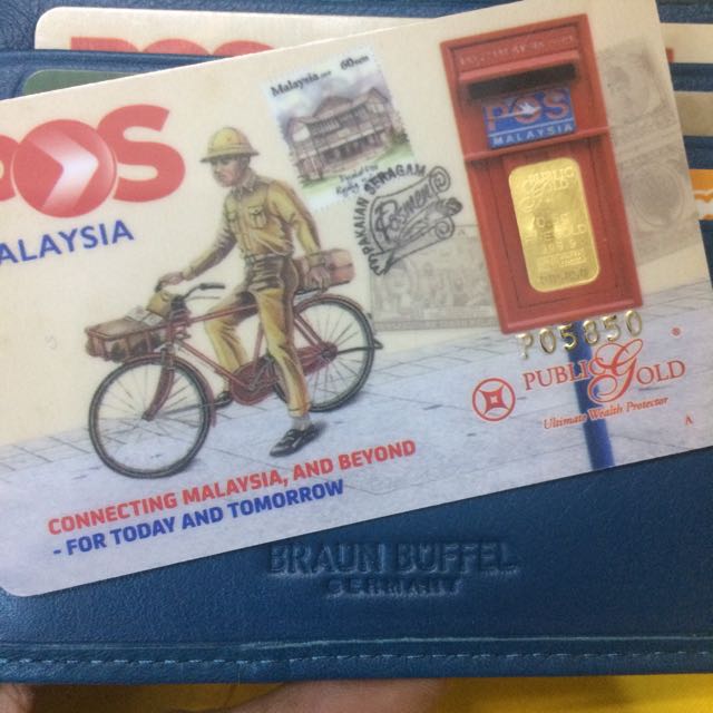 0.5g Public Gold - Pos Malaysia Edition, Everything Else, Others on ...