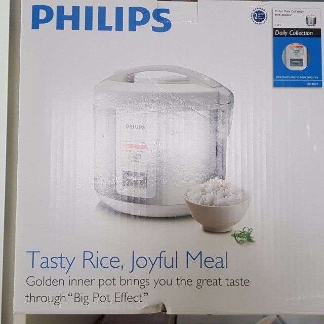 1.8l Brand New Phillip Rice Cooker, TV & Home Appliances, Kitchen ...