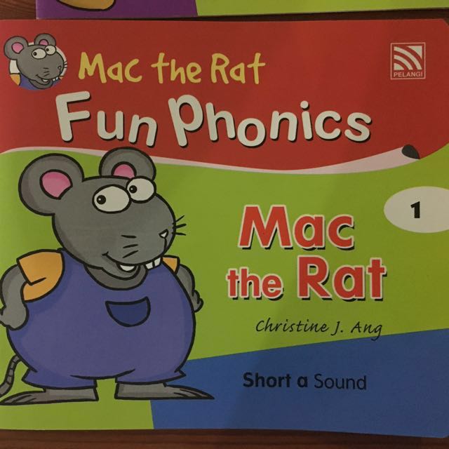 Fun Phonics Mac the Rat Children’s Book, Hobbies & Toys, Books ...