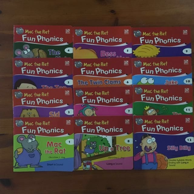 Fun Phonics Mac the Rat Children’s Book, Hobbies & Toys, Books ...
