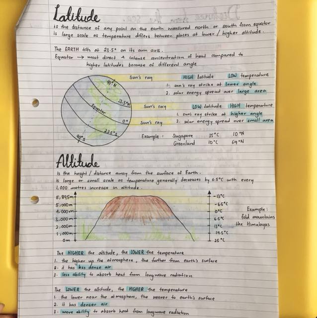 GEOGRAPHY NOTES, Hobbies & Toys, Books & Magazines, Textbooks on Carousell