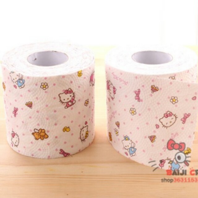 Hello Kitty Tissue Roll, Hobbies & Toys, Stationery & Craft, Handmade ...