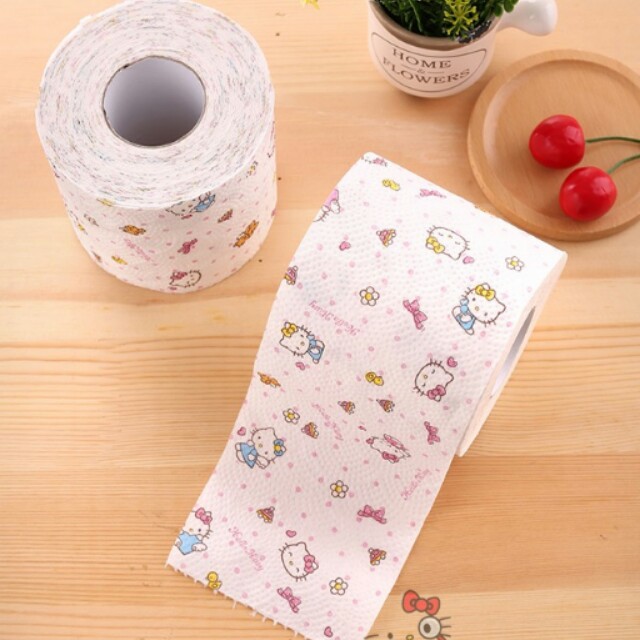 Hello Kitty Tissue Roll, Hobbies & Toys, Stationery & Craft, Handmade ...