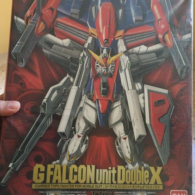 HG Gundam Double X G Falcon Unit 1/100 + Action Stand, Hobbies & Toys ...