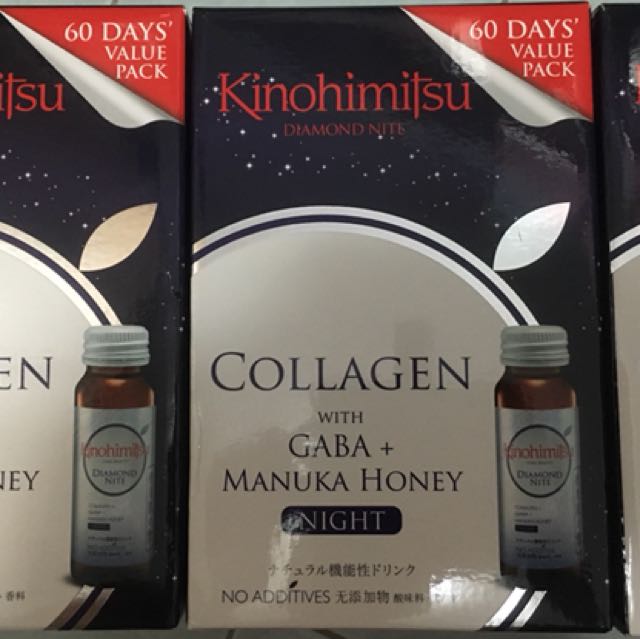 Kinomitsu collagen drink. Made in Taiwan. Original, Health & Nutrition ...