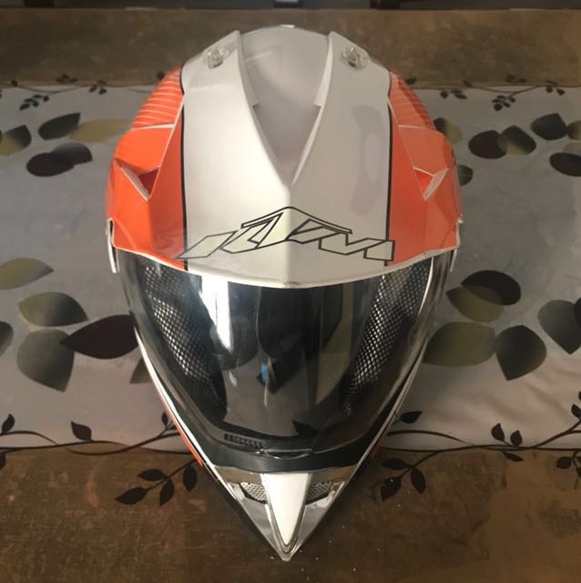 KTM full face helmet, Motorcycles, Motorcycle Apparel on Carousell