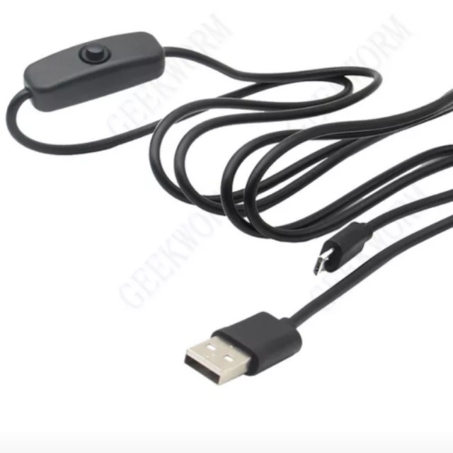 Micro USB Cable With In-line Switch 1.5m (Power only), Mobile Phones ...